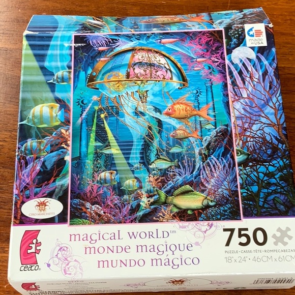 ceaco | Games | Ceaco 75pc Jigsaw Puzzle Magical World Series By Ciro ...